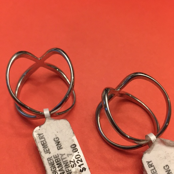 Nambe | Jewelry | Nambe Sterling Silver Womens Infinity Ring | Poshmark